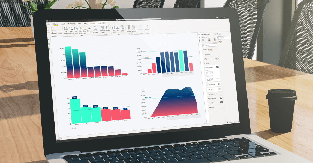 Using Power BI Conditional Formatting in ZoomCharts Drill Down Visuals
